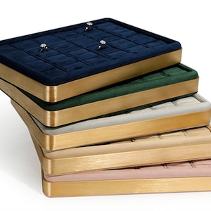 Velvet Ring Display Trays, Rings Display Trays, Velvet Jewelry Display ...