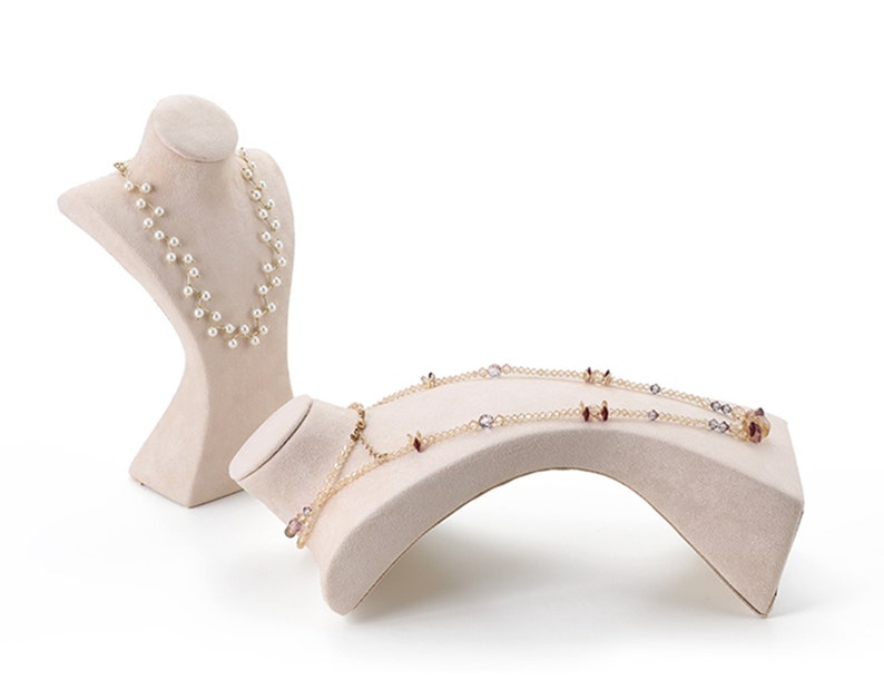 Necklace Bust, Necklace Holder, Mannequin Display, Jewelry Display ...