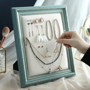 Wood Earring Display Frame, Brooch Display Stand DS1005 - Etsy