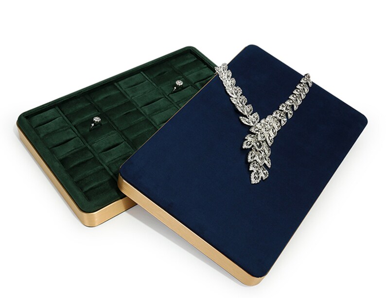 Velvet Ring Display Trays Rings Display Trays Velvet Jewelry - Etsy