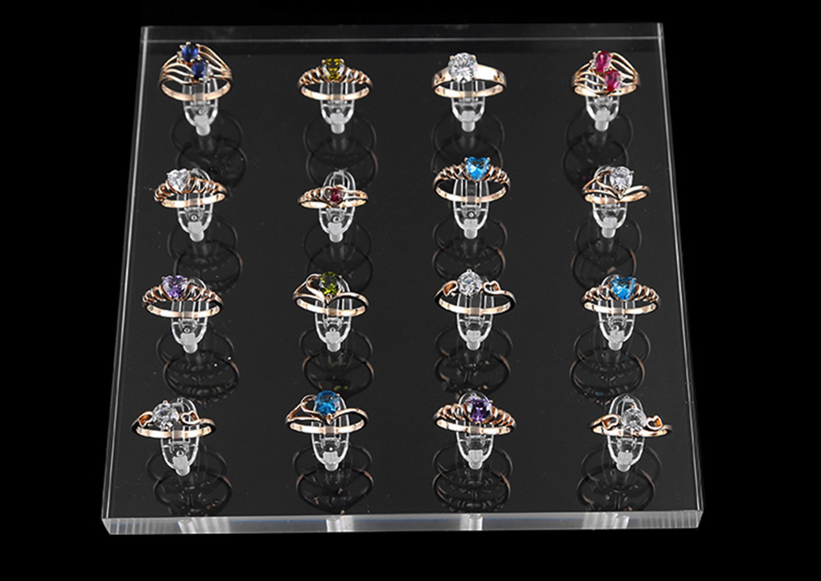 Acrylic Ring Display, Acrylic Jewelry Display, Ring Stand Holder DS1493 ...