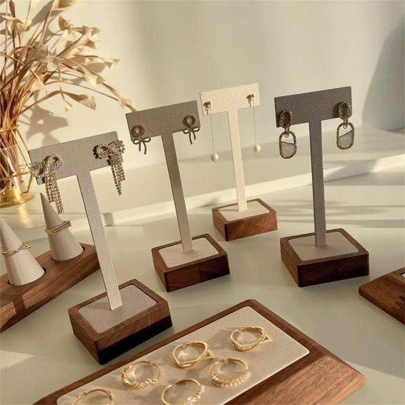 T-bar Earring Stand Jewelry Display Earrings Displays - Etsy