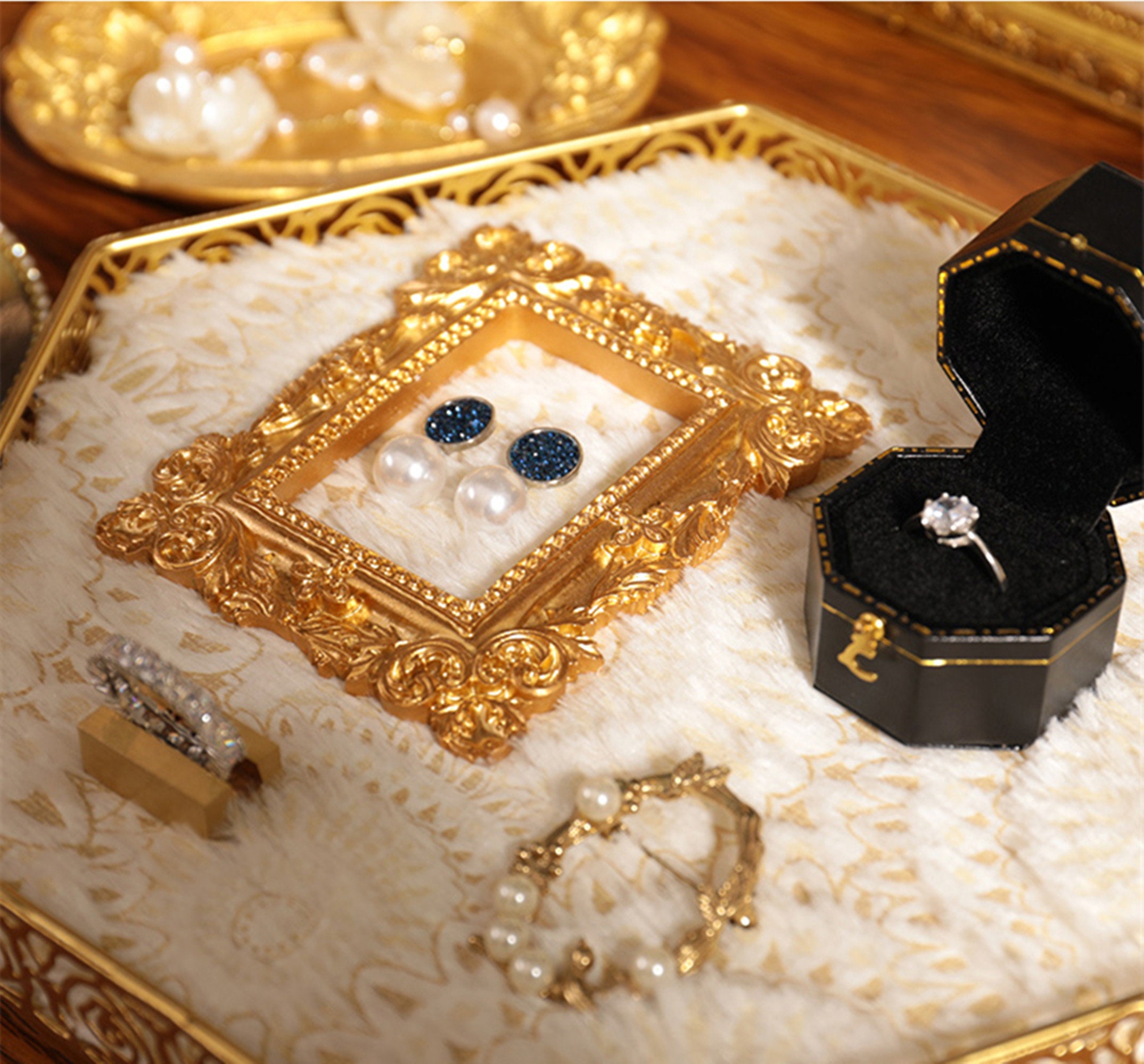 White Jewelry Display Frame Necklace Display Stand Jewelry | Etsy