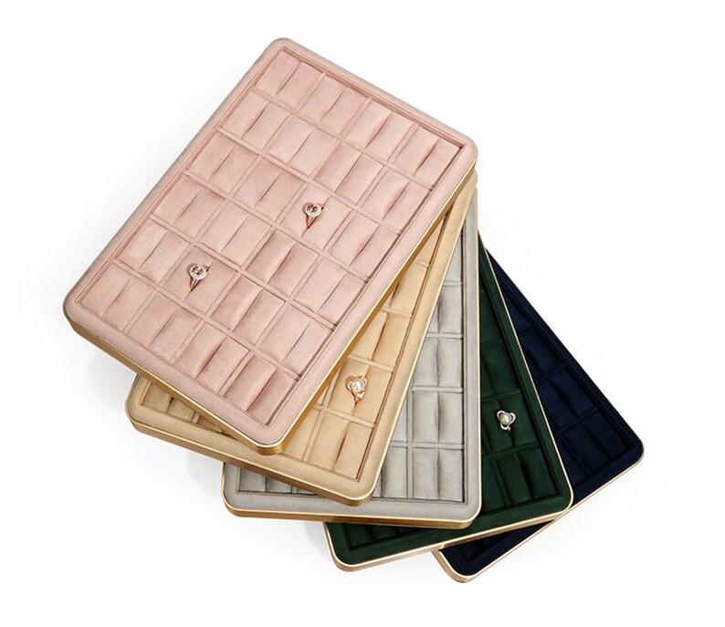 Velvet Ring Display Trays Rings Display Trays Velvet Jewelry - Etsy