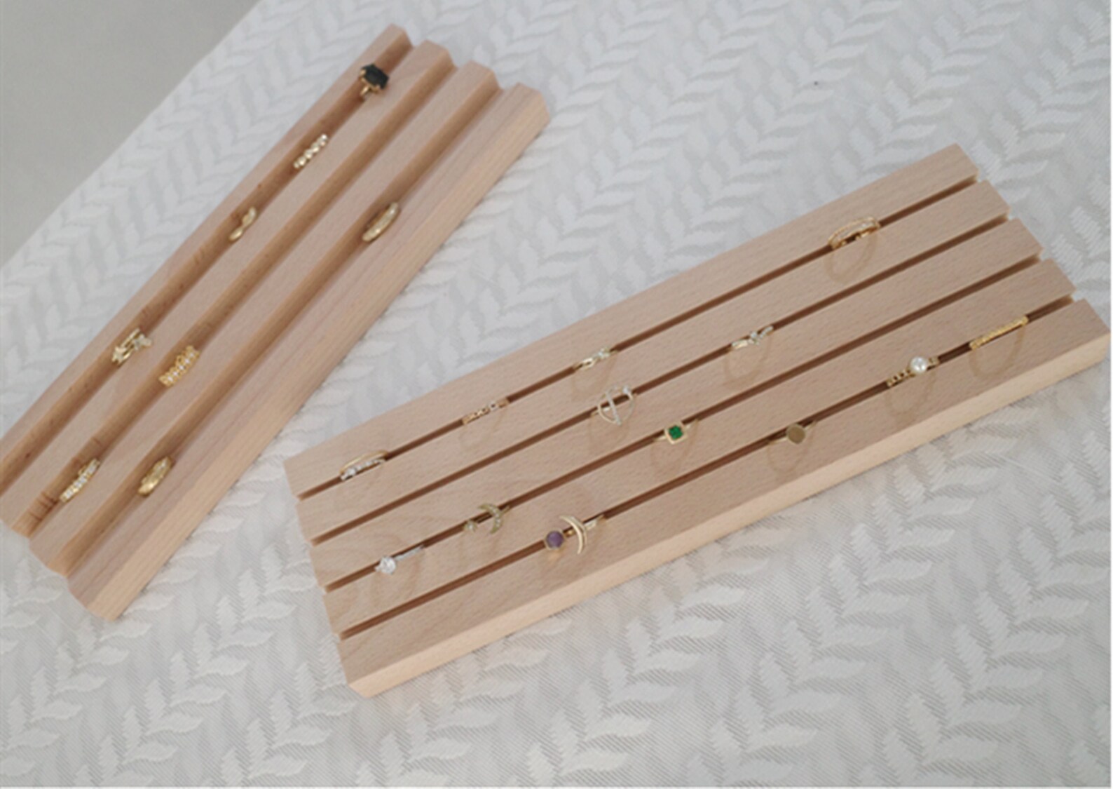 Wood Ring Display Rings Organizer Stand Ring Stand Holder - Etsy