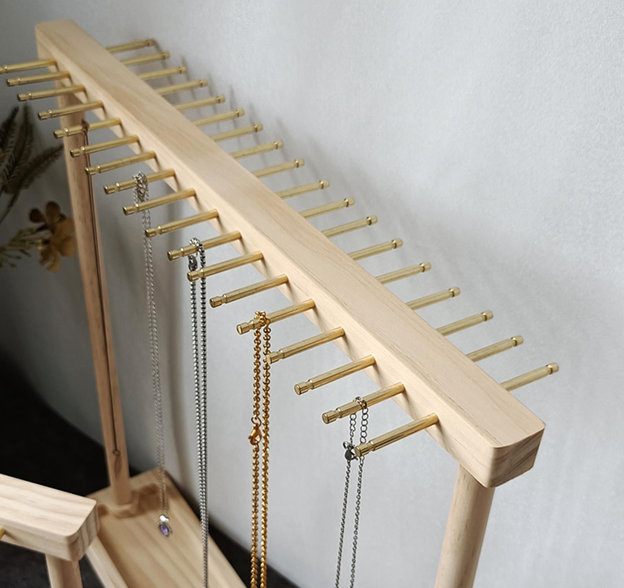 Wood Necklace Display Necklace Holder Wooden Jewelry - Etsy