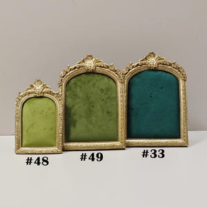 Velvet Green Jewelry Display Frame, Earring Display Stand, Earring ...