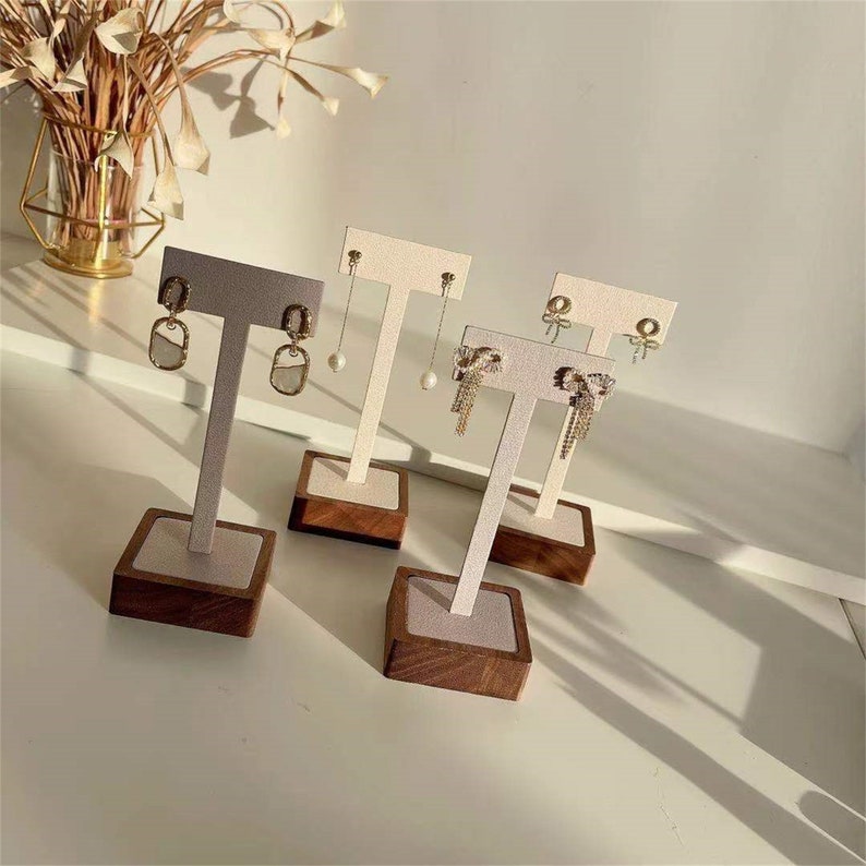 T-bar Earring Stand Jewelry Display Earrings Displays - Etsy