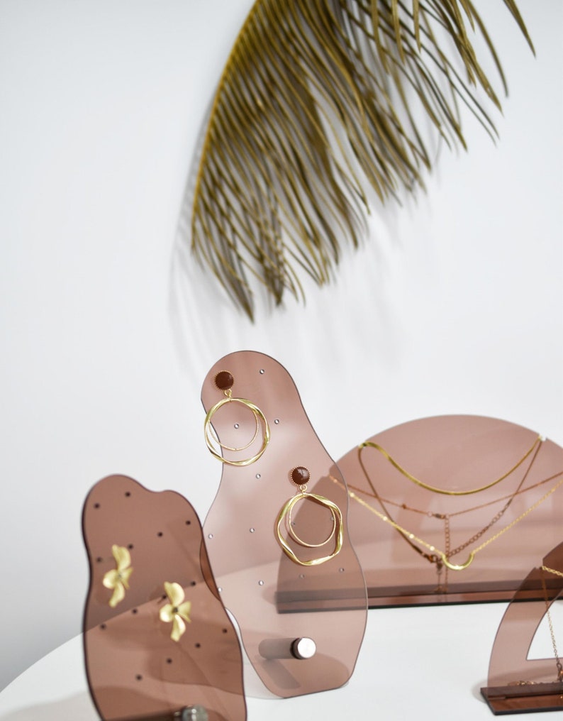 Acrylic Earring Stand Acrylic Jewelry Display Acrylic | Etsy