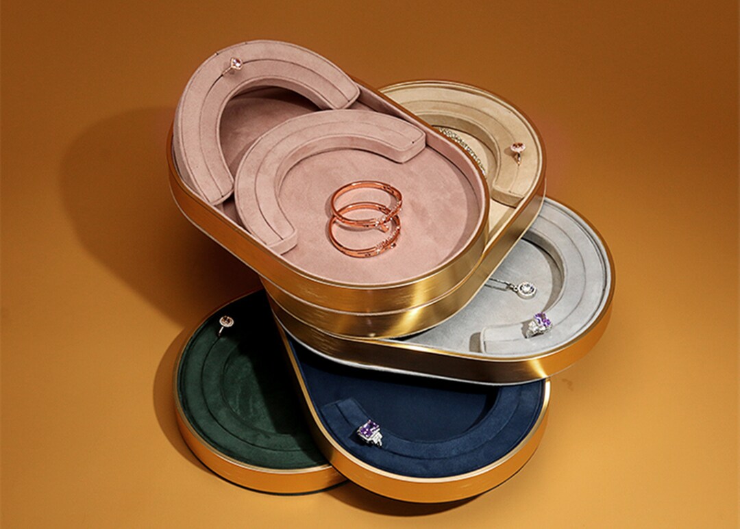 Velvet Pendant Holder Trays, Necklace Display Trays, Velvet Jewelry ...