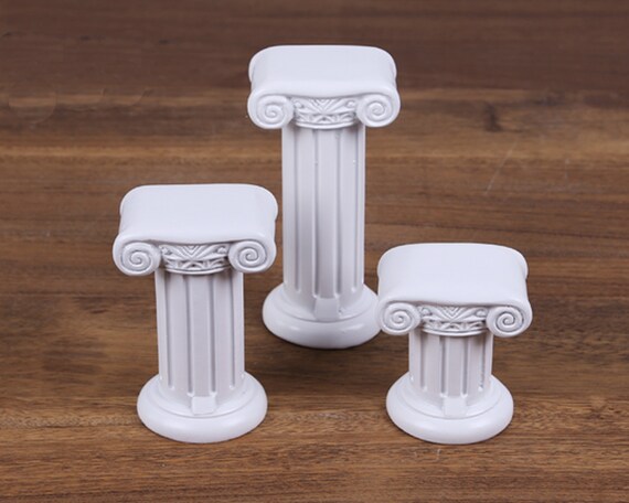 Set of 3 Roman Column Jewelry Display Ring Display Stand - Etsy