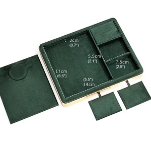 Velvet Pendant Holder Trays, Necklace Display Trays, Velvet Jewelry ...