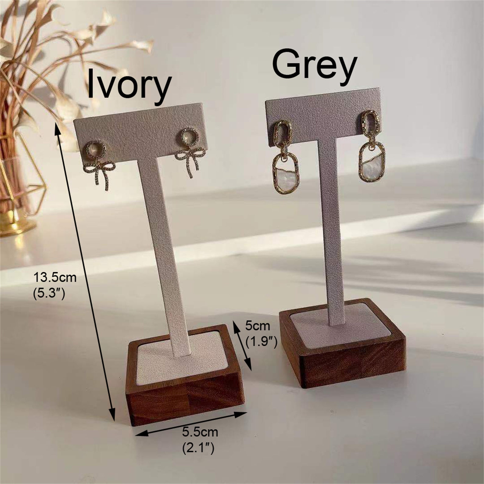 T-bar Earring Stand Jewelry Display Earrings Displays - Etsy