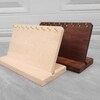 Walnut Wood Jewelry Display, Wood Ring Stand Holder, Wood Bracelet ...
