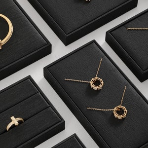 Black Jewelry Display, Black Ring Display, Jewelry Display for Market ...