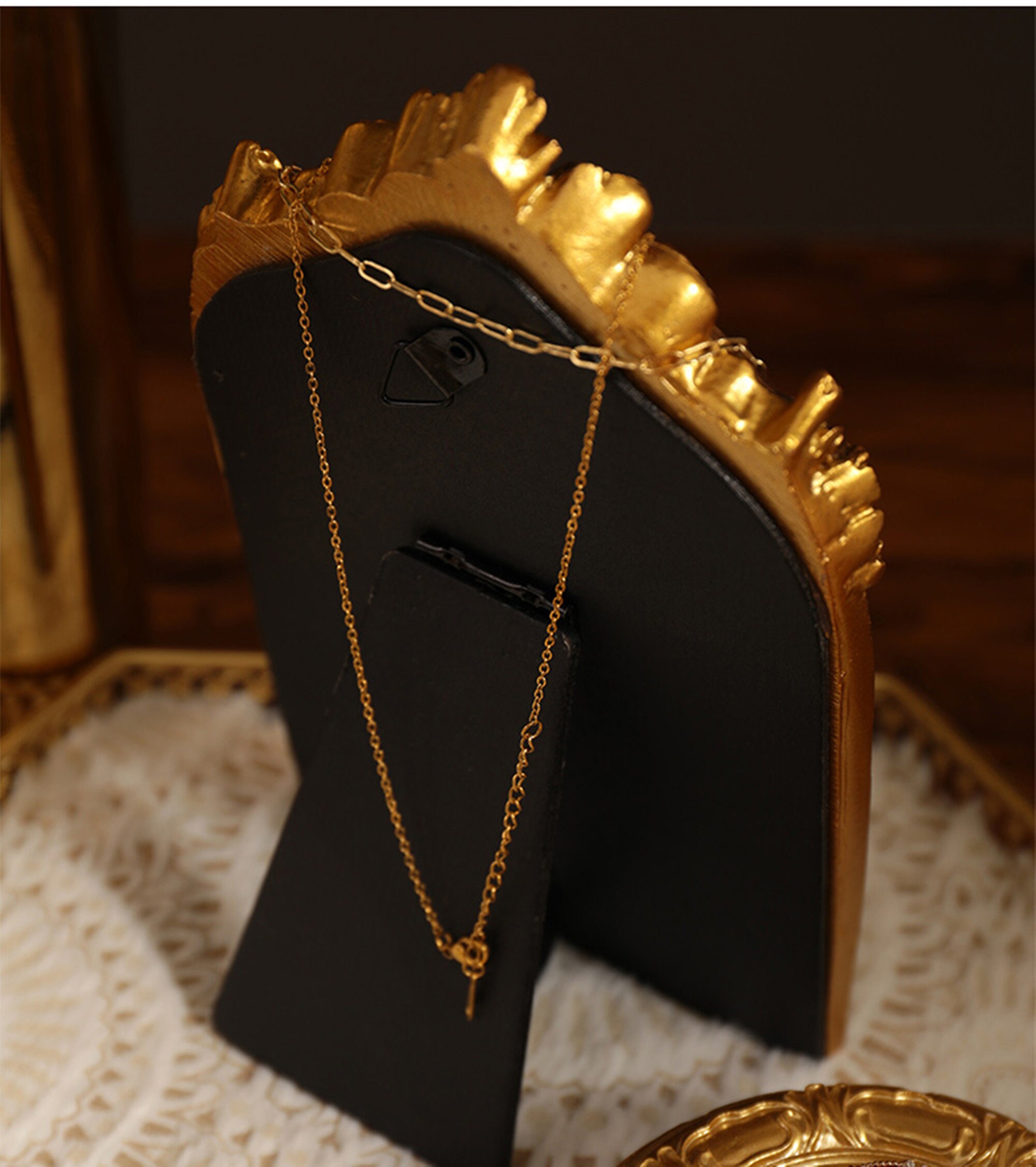 White Jewelry Display Frame Necklace Display Stand Jewelry | Etsy