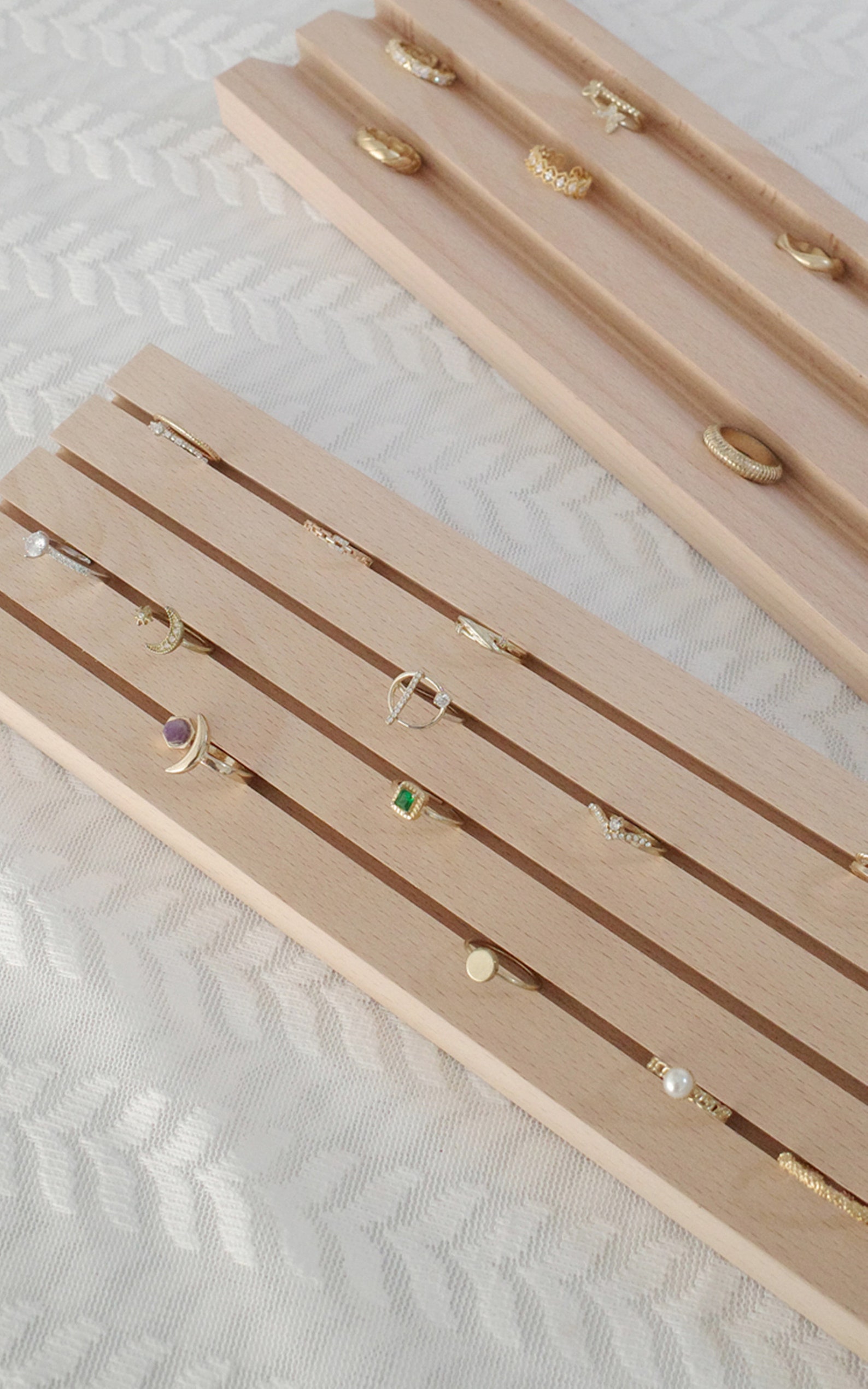 Wood Ring Display Rings Organizer Stand Ring Stand Holder - Etsy