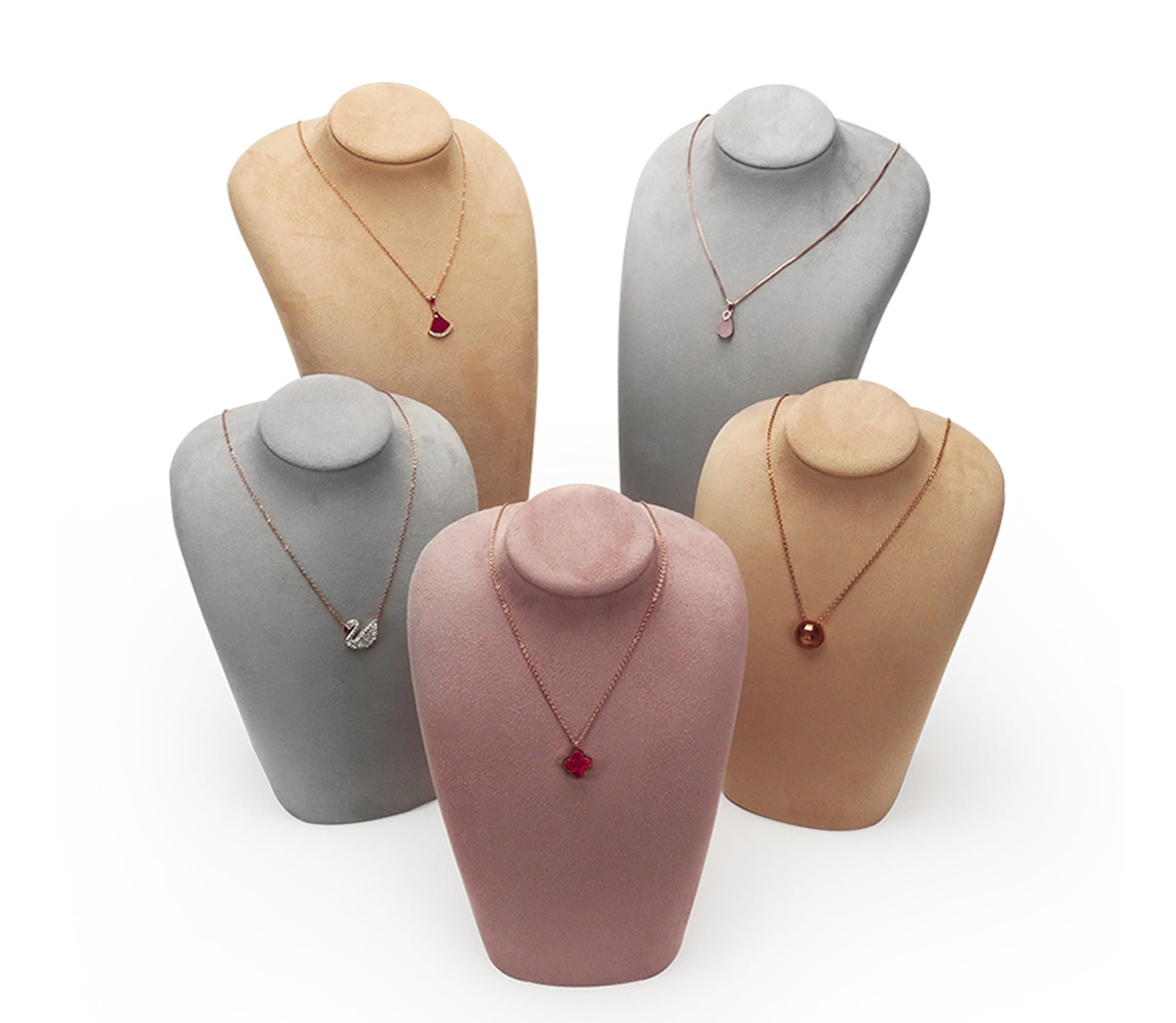 Necklace bust display store