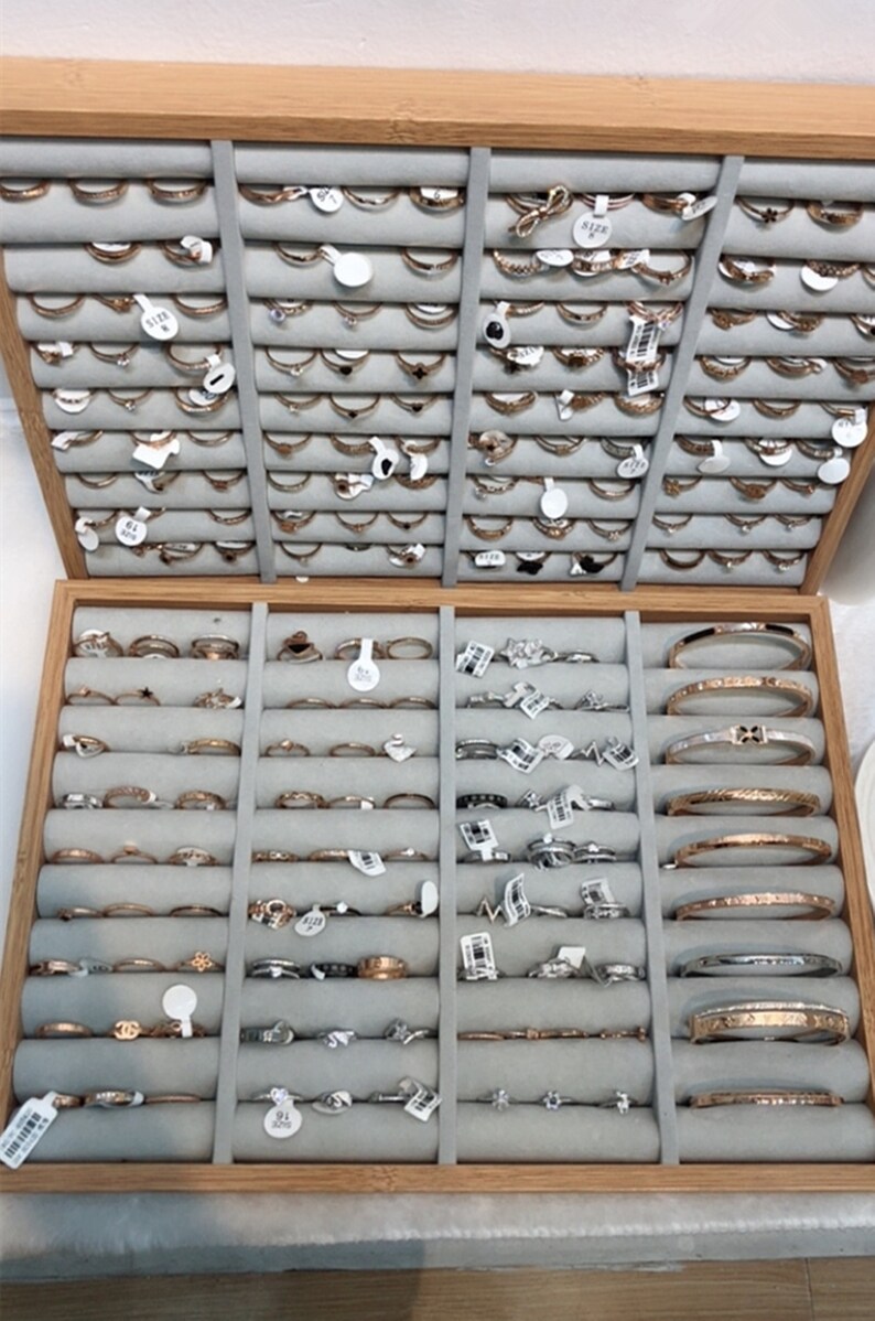 Ring Display Ring Organizer Stand Ring Stand Holderring - Etsy