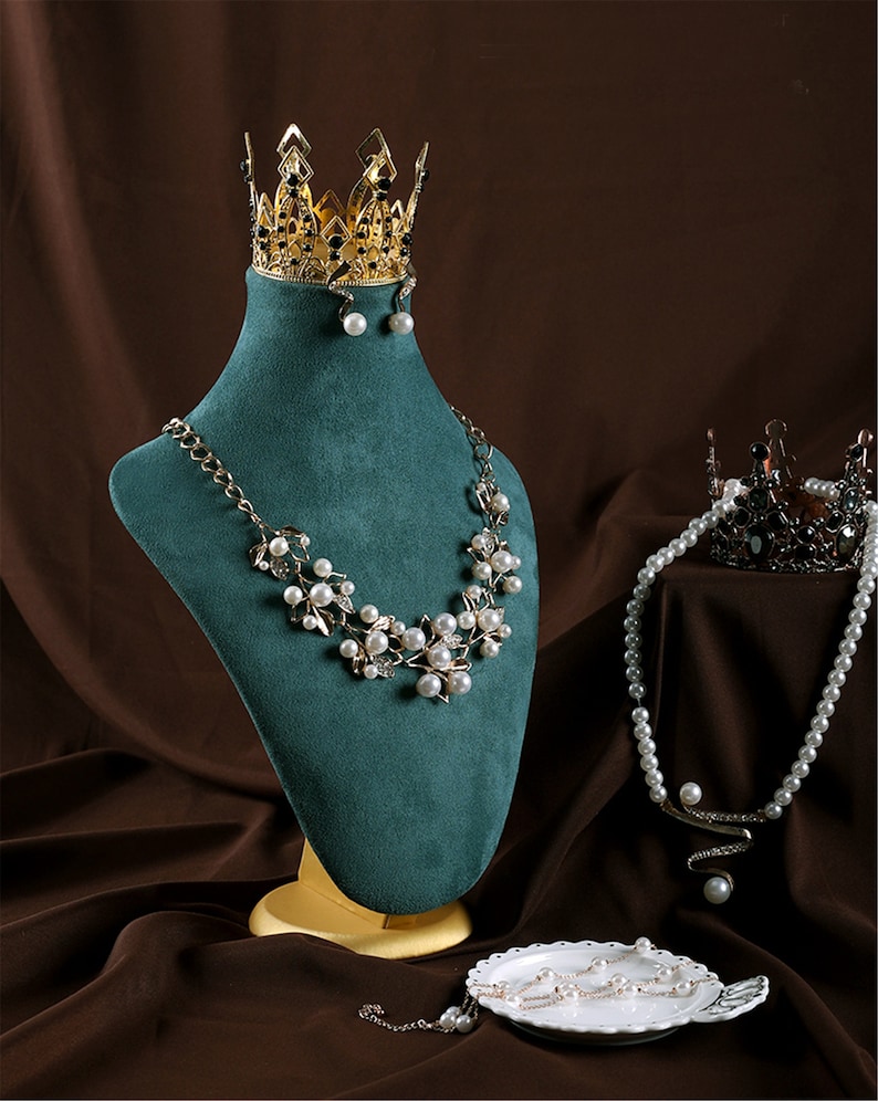 Green Jewelry Display Jewelry Organizer Stand Jewellery - Etsy