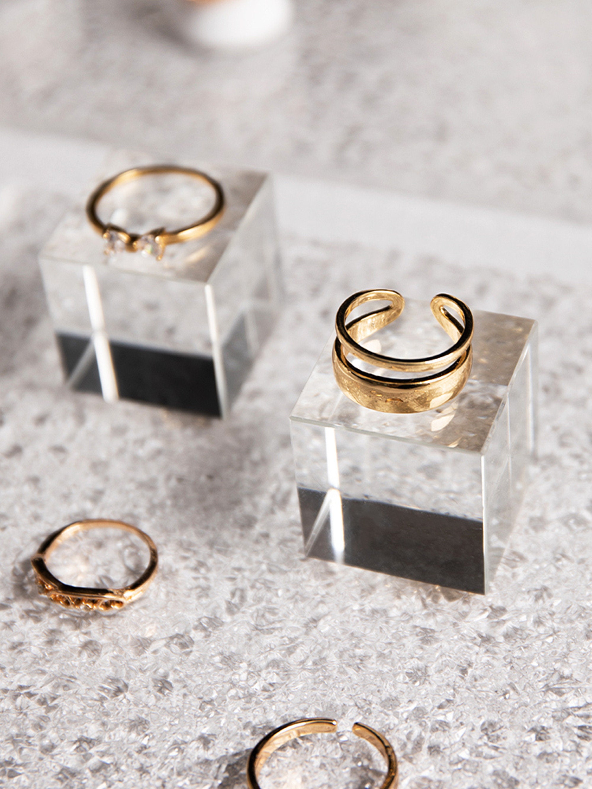 Wave acrylic jewelry displayacrylic Jewellery organizer | Etsy