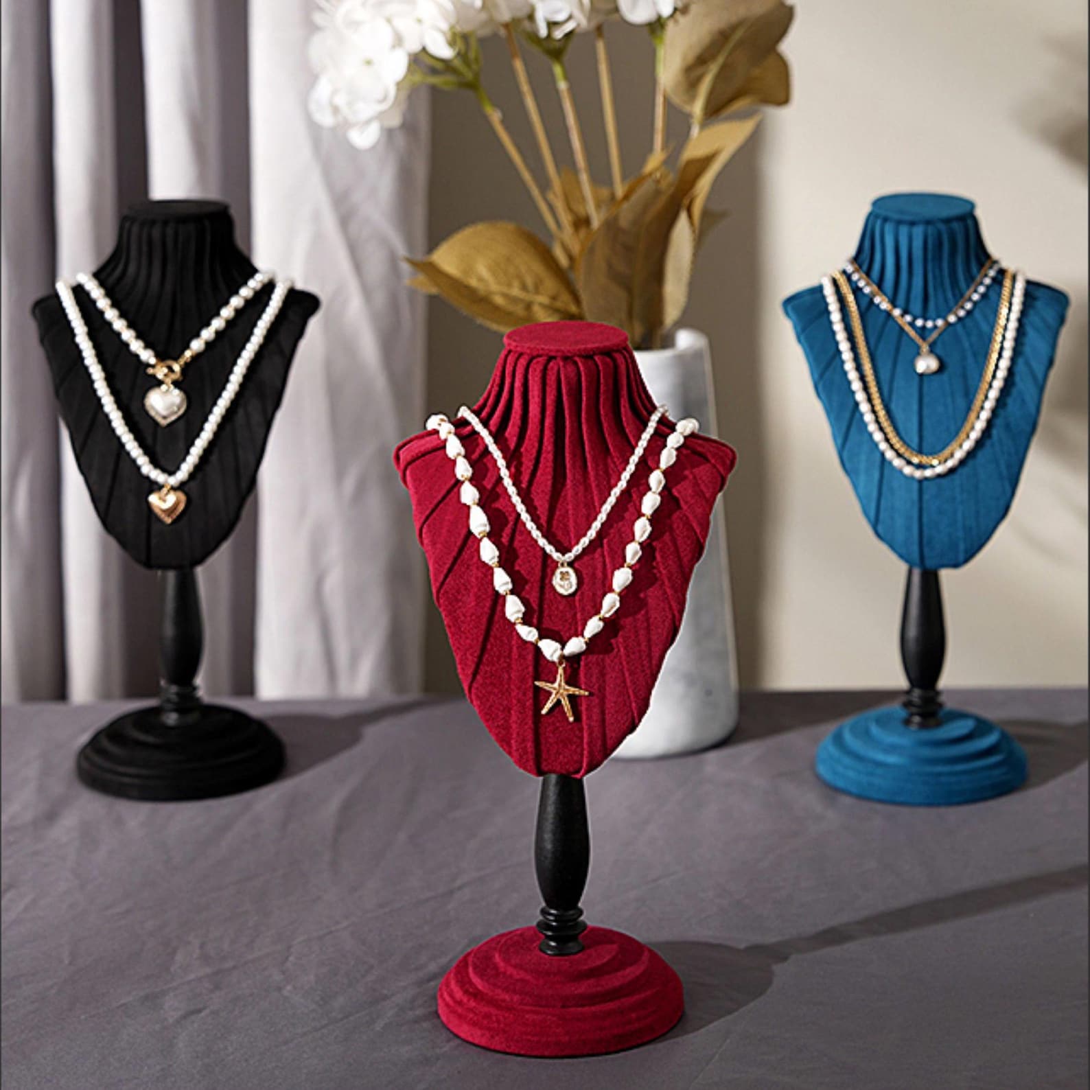 Necklace Bust, Necklace Holder, Mannequin Display, Jewelry Display ...