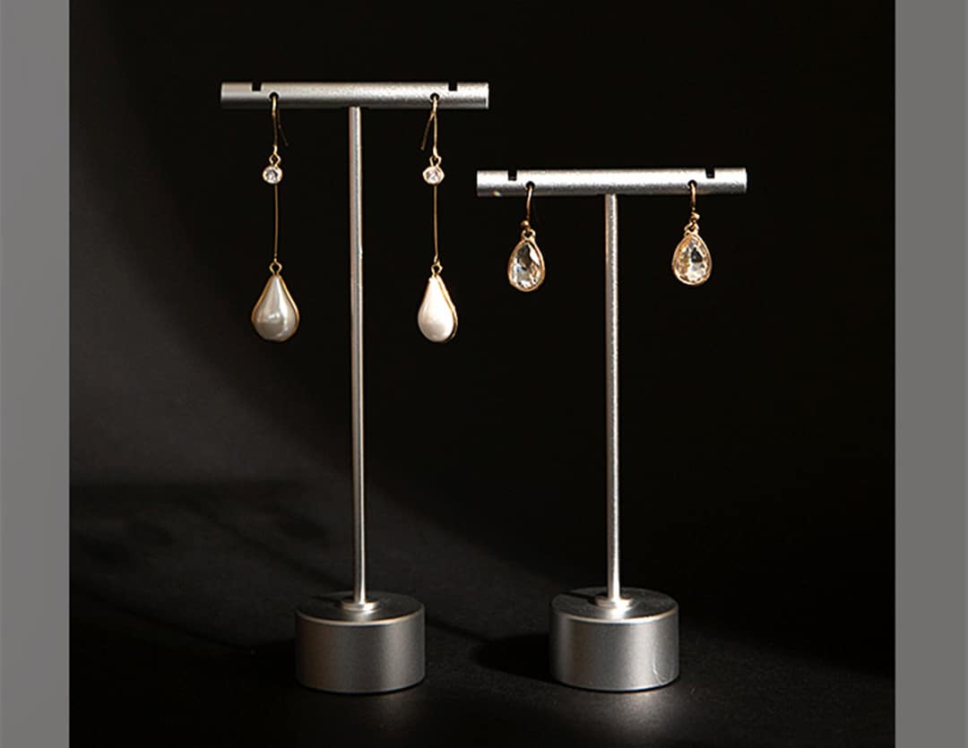 T-bar Earring Stand, Silver Jewelry Display, Earring Displays,earring ...