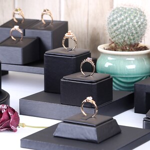 Black Jewelry Display, Black Ring Display,jewelry Display for Market ...