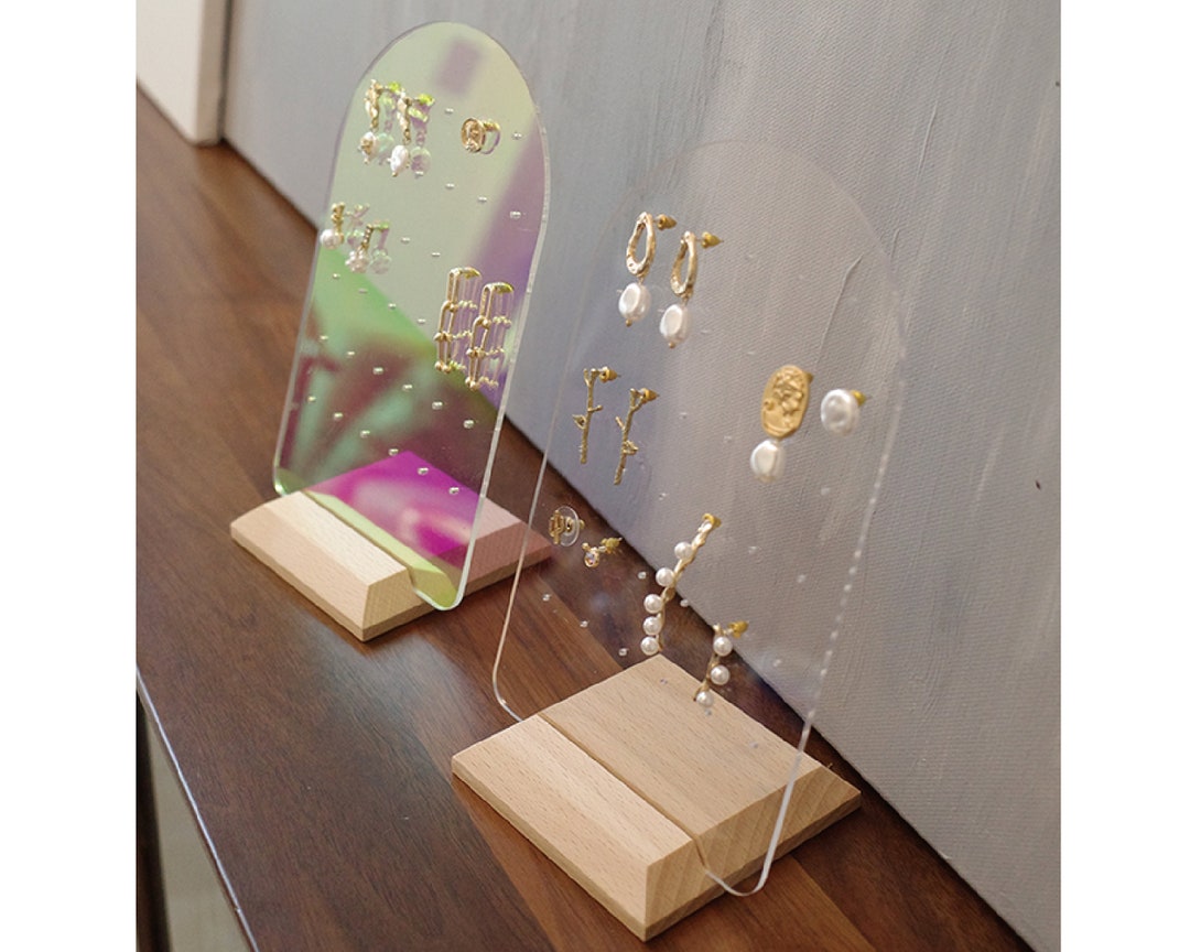 Acrylic Earring Display, Earrings Stand, Earring Holder DS1390 - Etsy