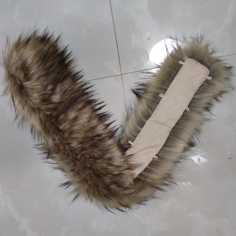 Faux Fur Trim Raccoon - Etsy