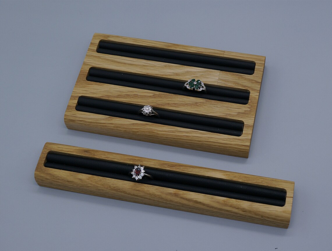 Wood Ring Display Jewelry Organizer Stand Ring Stand Holder - Etsy