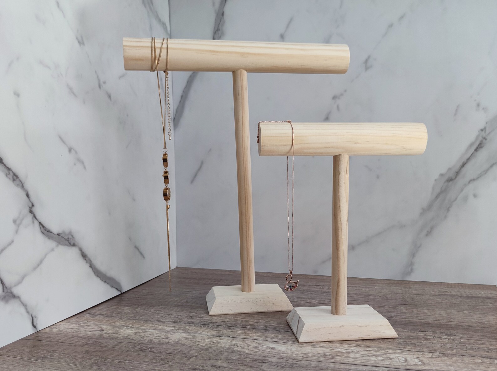 T-bar Necklace Holder Necklace Stand Pendant Stand Bracelet - Etsy UK
