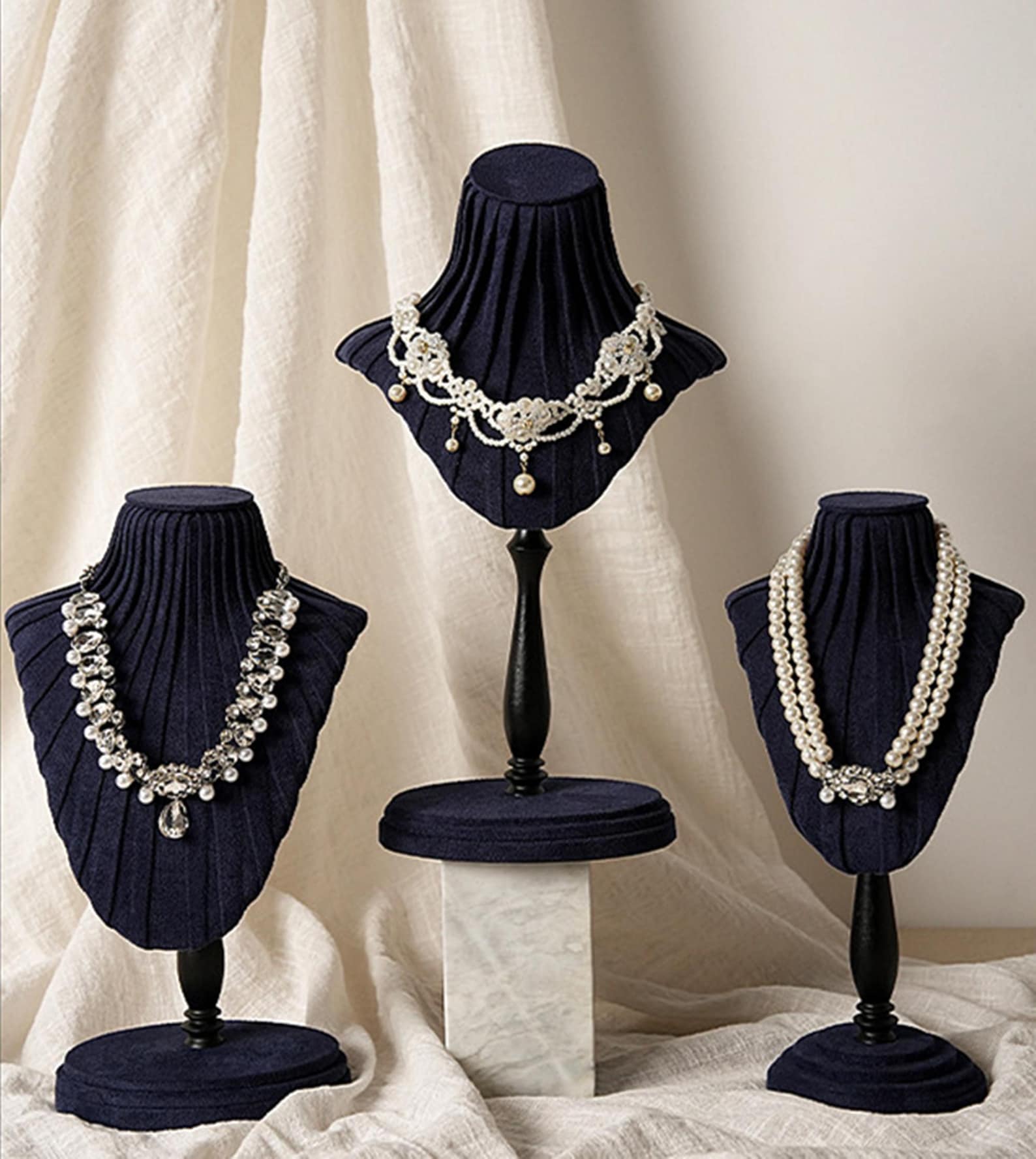 Necklace Bust, Necklace Holder, Mannequin Display, Jewelry Display ...