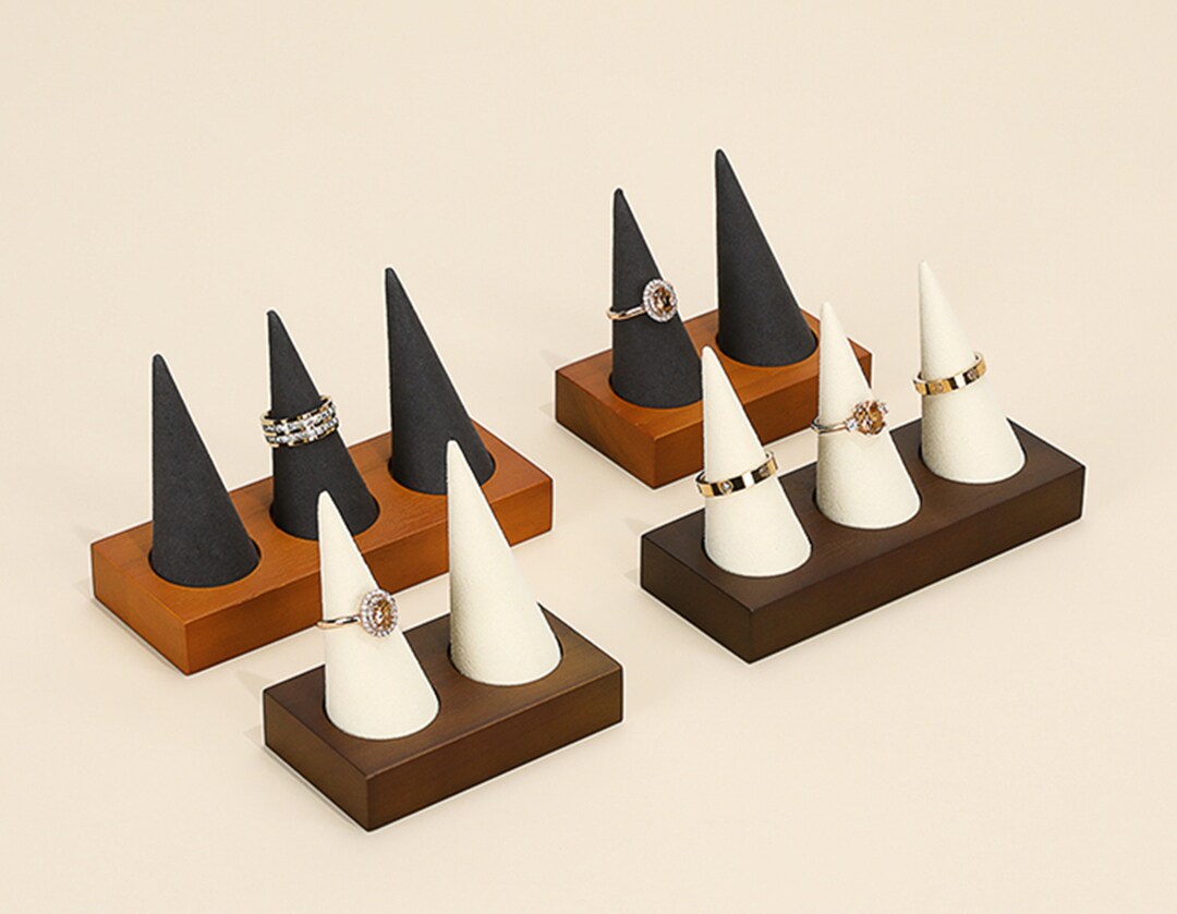 Ring Stand Holder, Ring Cone Stand, Rings Display DS1860 - Etsy