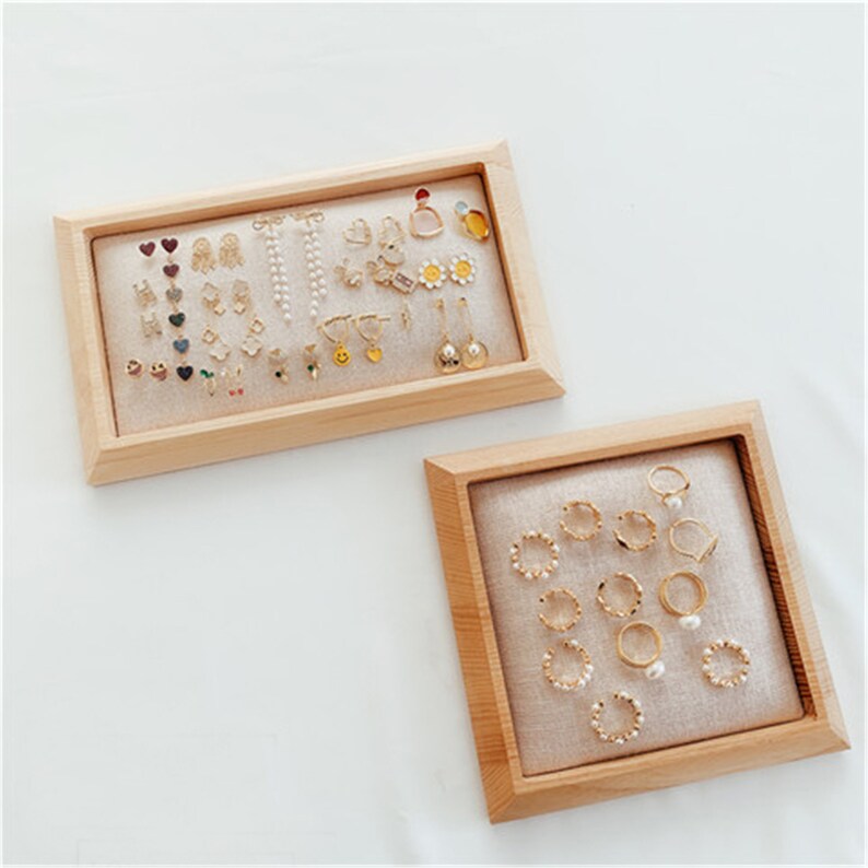 Small Ring Display Tray Jewelry Organizer Tray Bracelet - Etsy