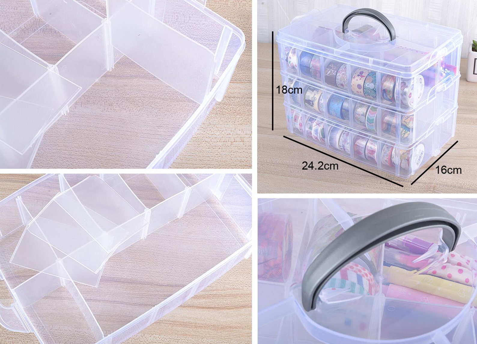 Washi Tape Storage Case / Masking Tape Organizer / Washi Tape - Etsy