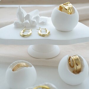 Gypsum Ring Display, White Ring Stand, White Jewelry Display DS1639 - Etsy