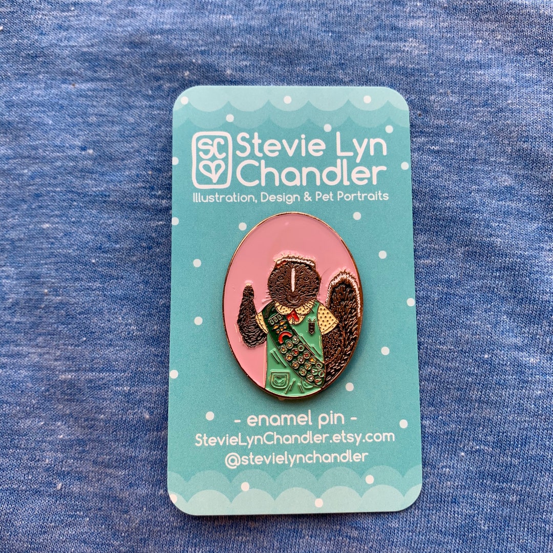Girl Scout Enamel Pin - Etsy
