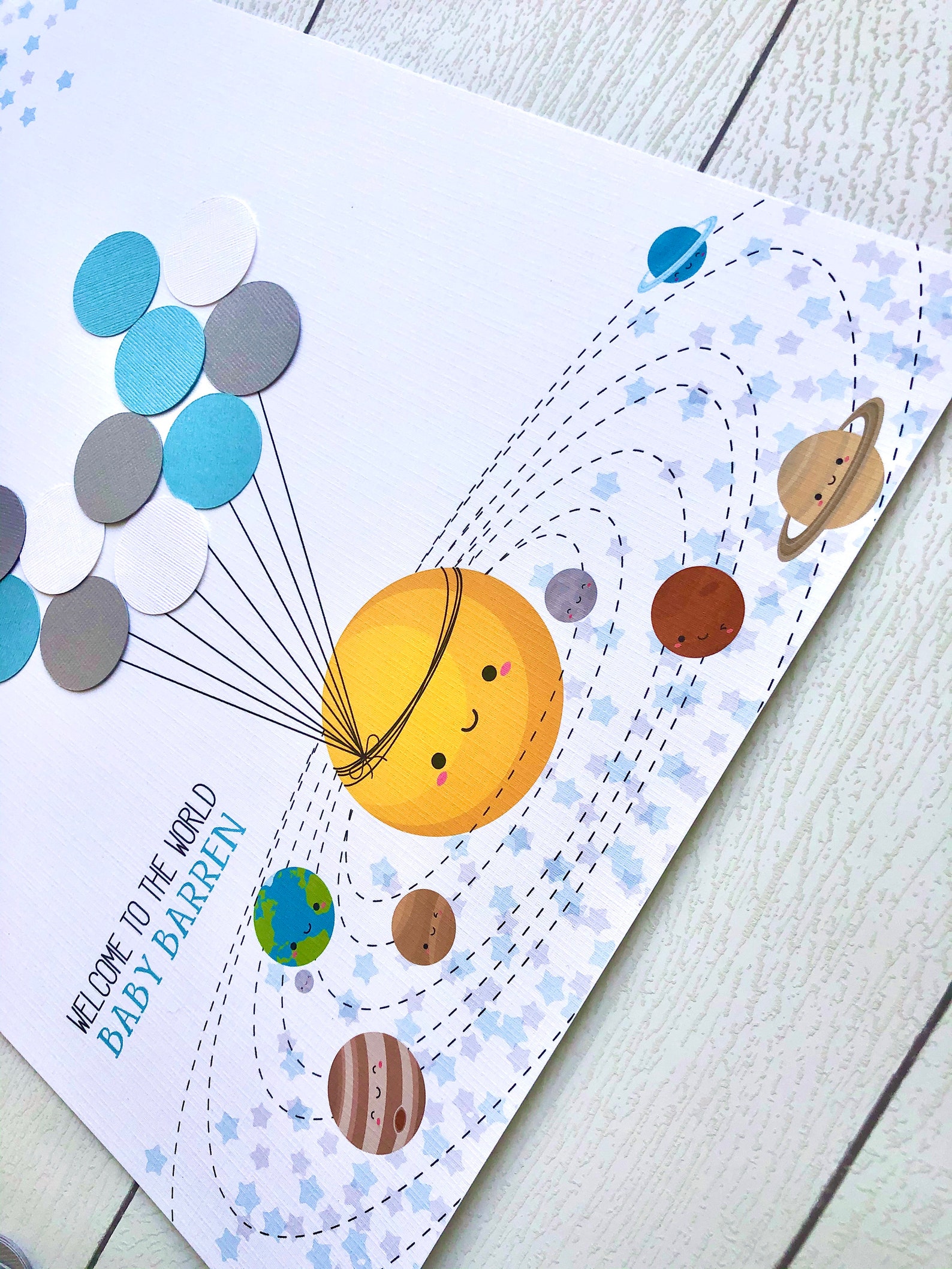 Outer Space Shower Decor Space Baby Shower Decor Planets | Etsy