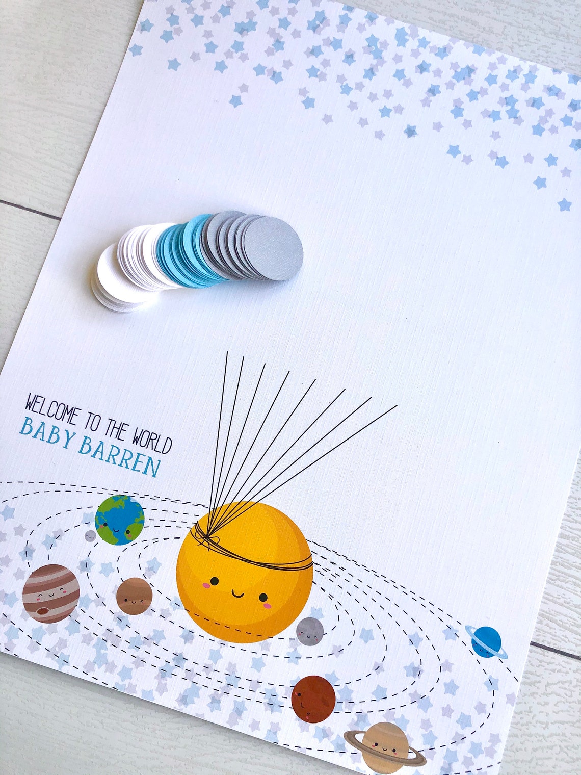 Outer Space Shower Decor Space Baby Shower Decor Planets - Etsy