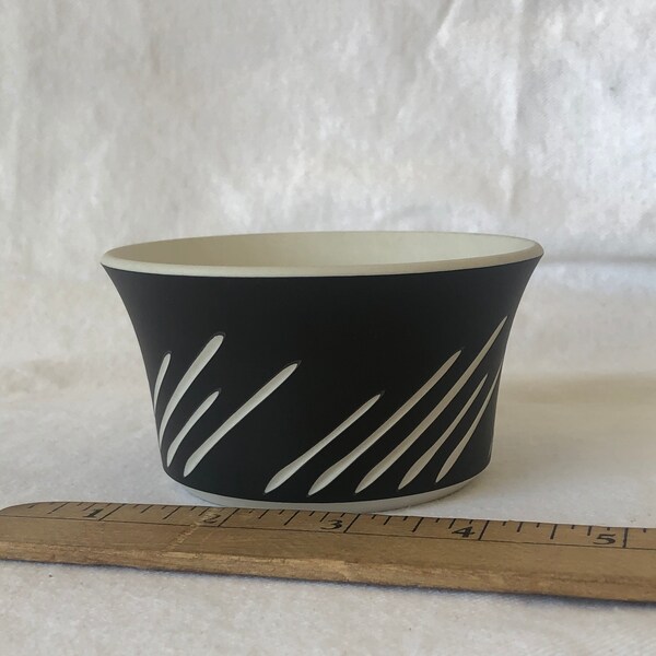 Wedgwood Black Basalt Bowl - Etsy