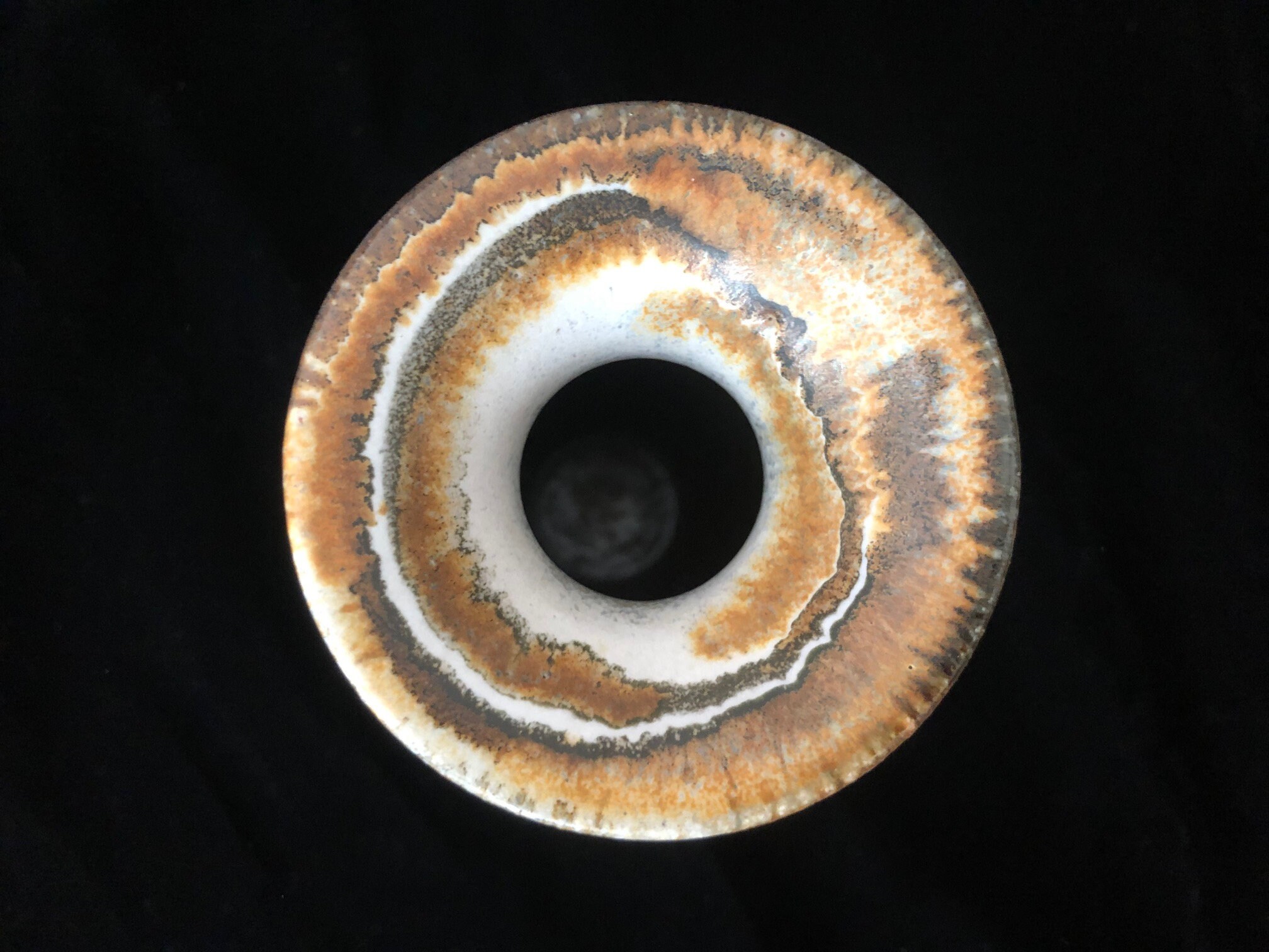 Ross & Glenn Spangler Agate Glaze Ceramanic Vase - Etsy