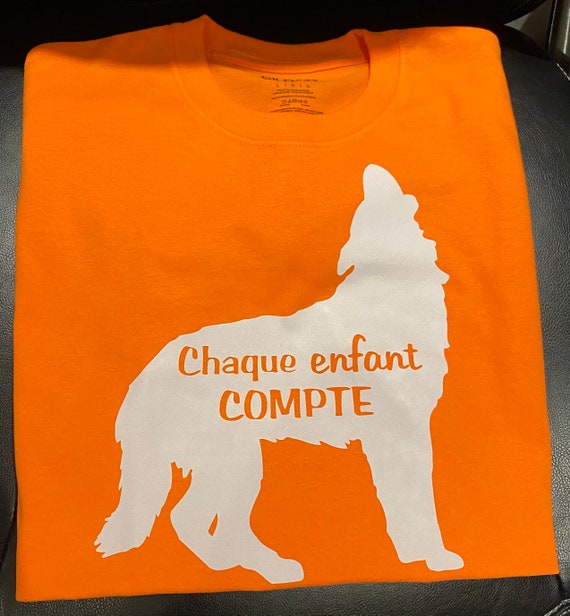 French Orange Shirt Day T-shirts Awareness for Indigenous | Etsy