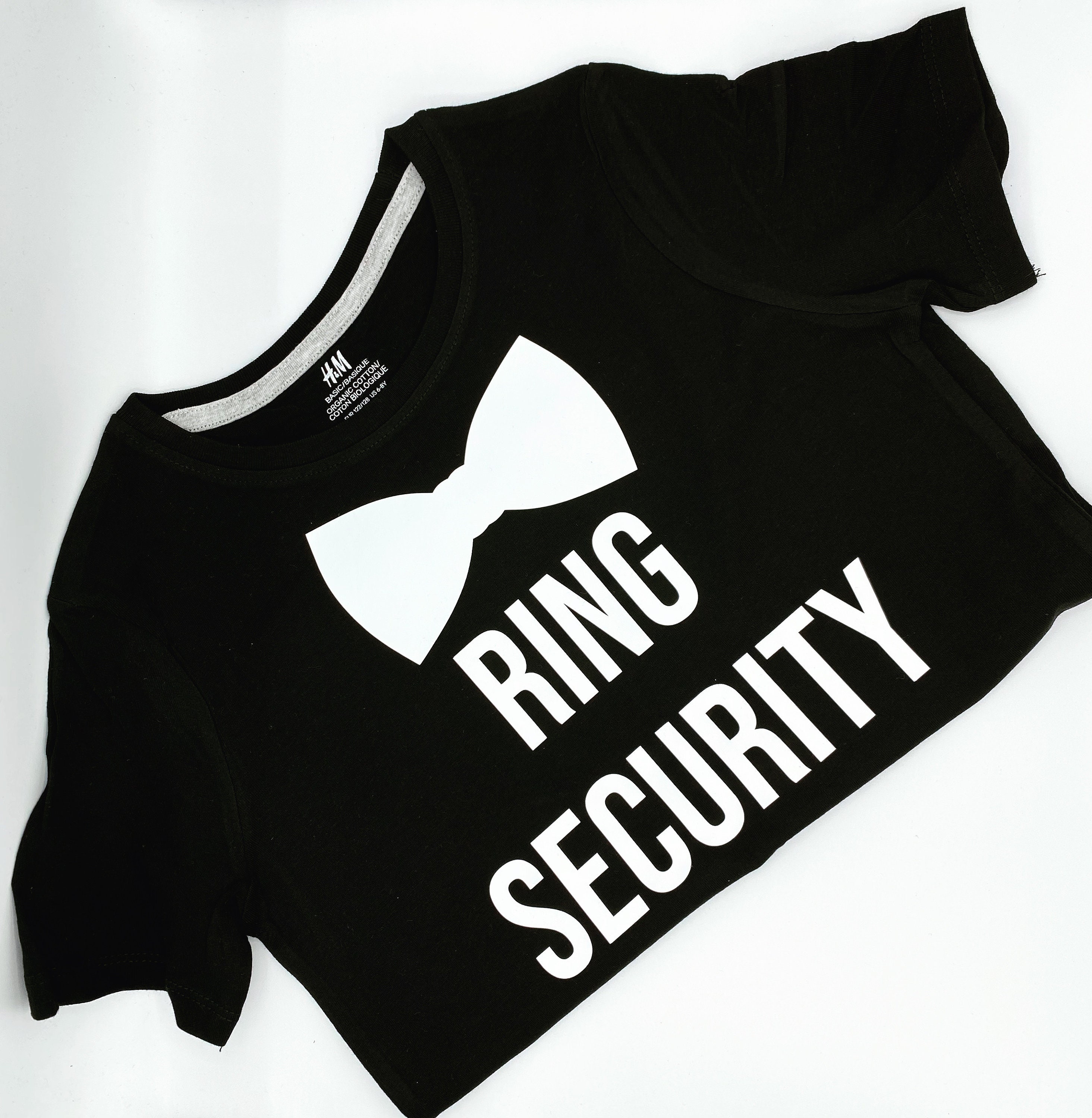 Ring Security Shirt, Ring Bearer Gift, Bridal Party Shirt, Boy Wedding ...