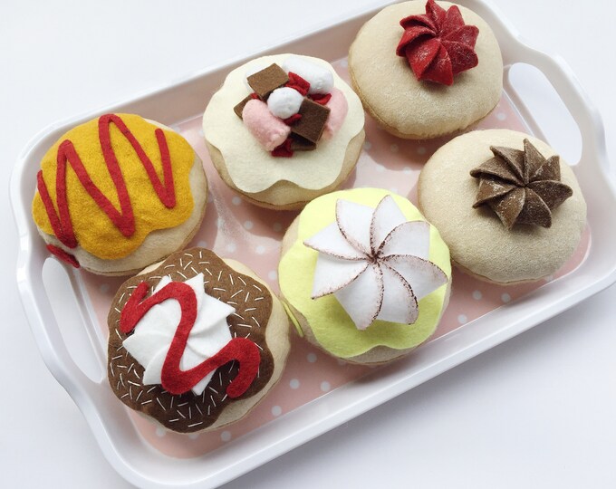 Adorable Handmade Felt Food Toys and Decor. by madebyclairelouise