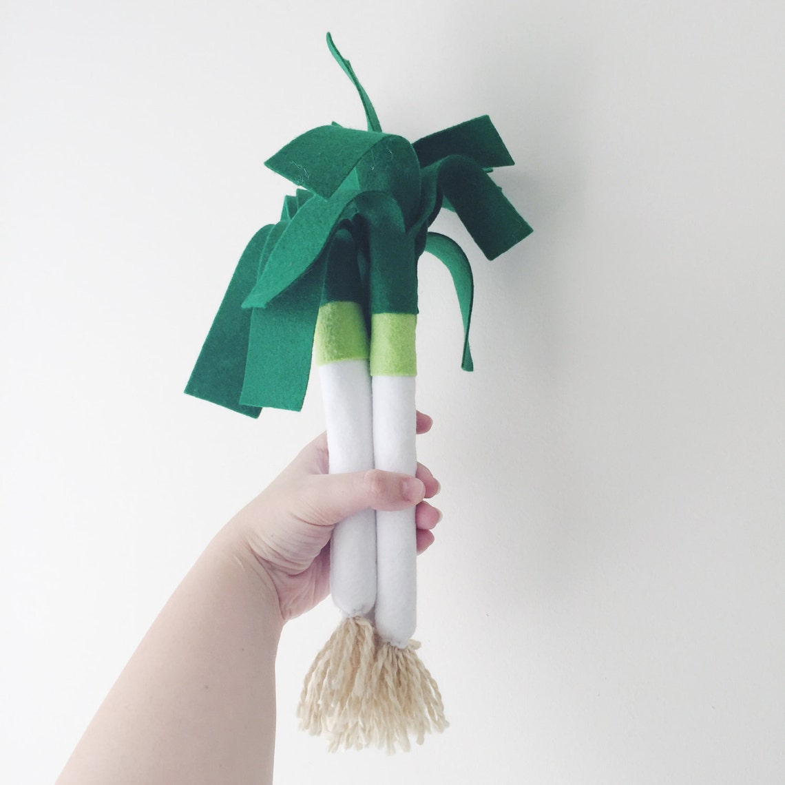 Pretend Play Felt Food Leek, Onion, Felt Play Vegetables, Vegetable ...