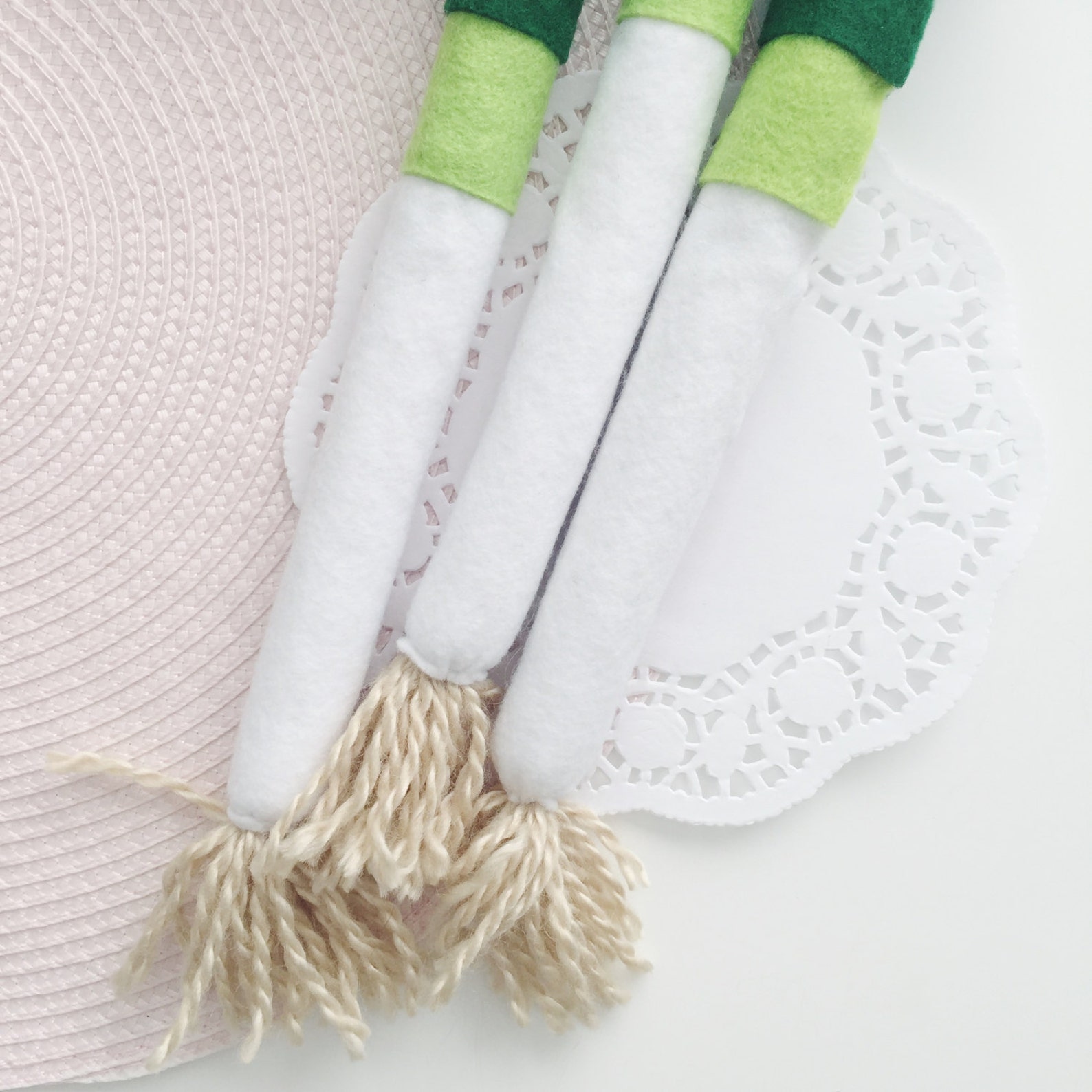 Pretend Play Felt Food Leek, Onion, Felt Play Vegetables, Vegetable ...