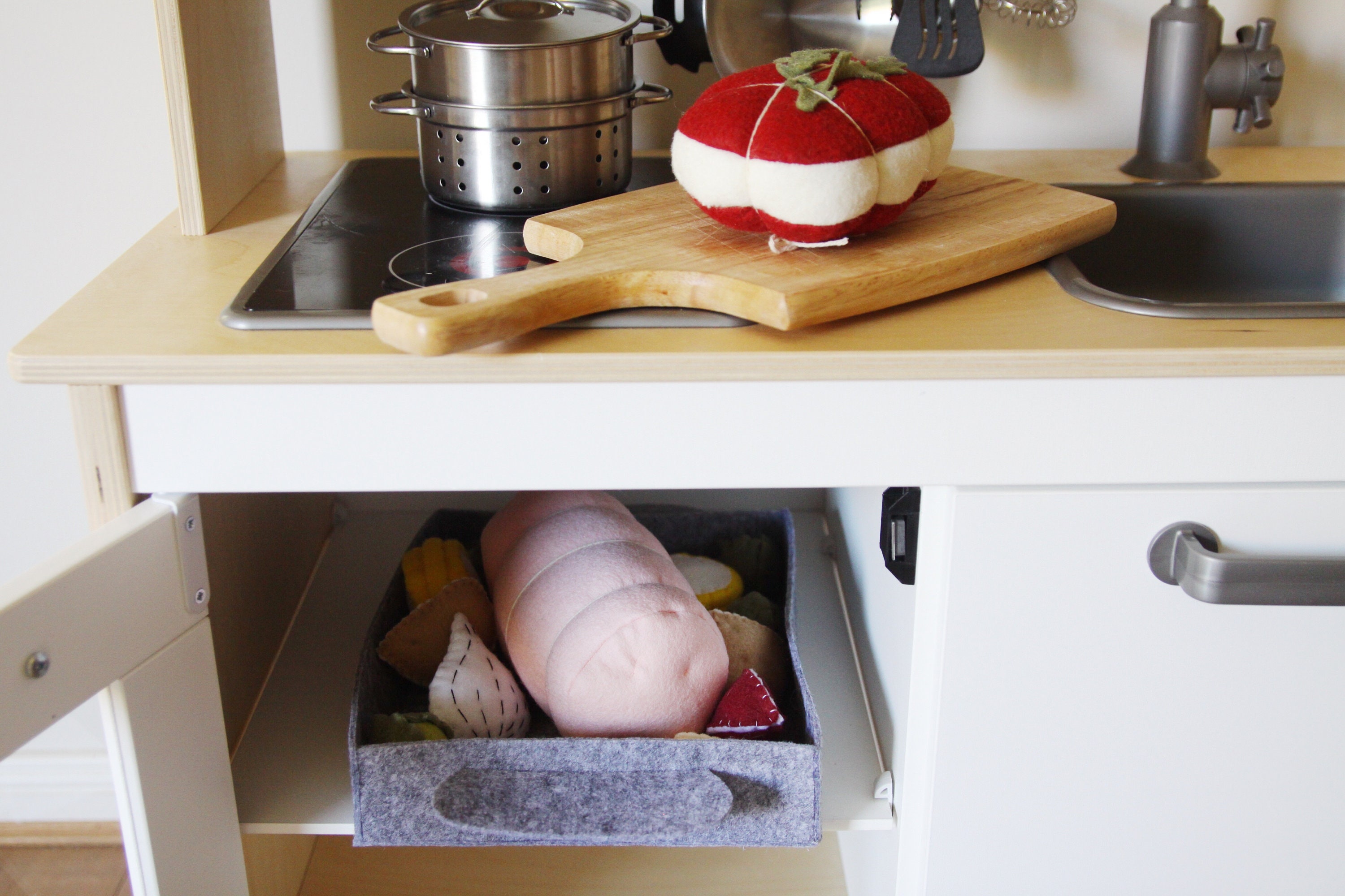 Felt Food Roast Chicken Play Food Roast Vegetables Play - Etsy Australia