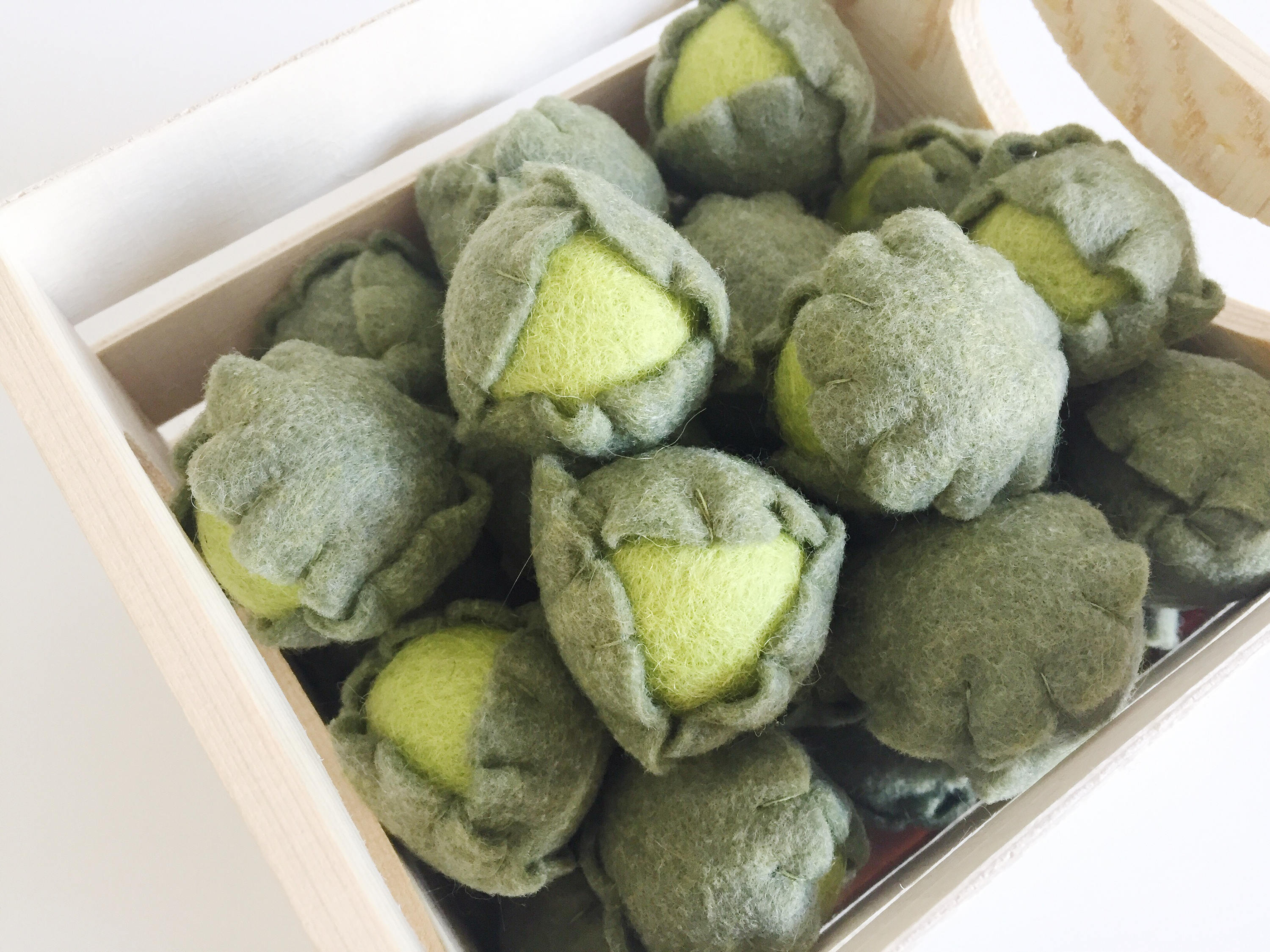 Felt Play Food Vegetables Brussell Sprouts, Play Food, Felt Food, Play ...
