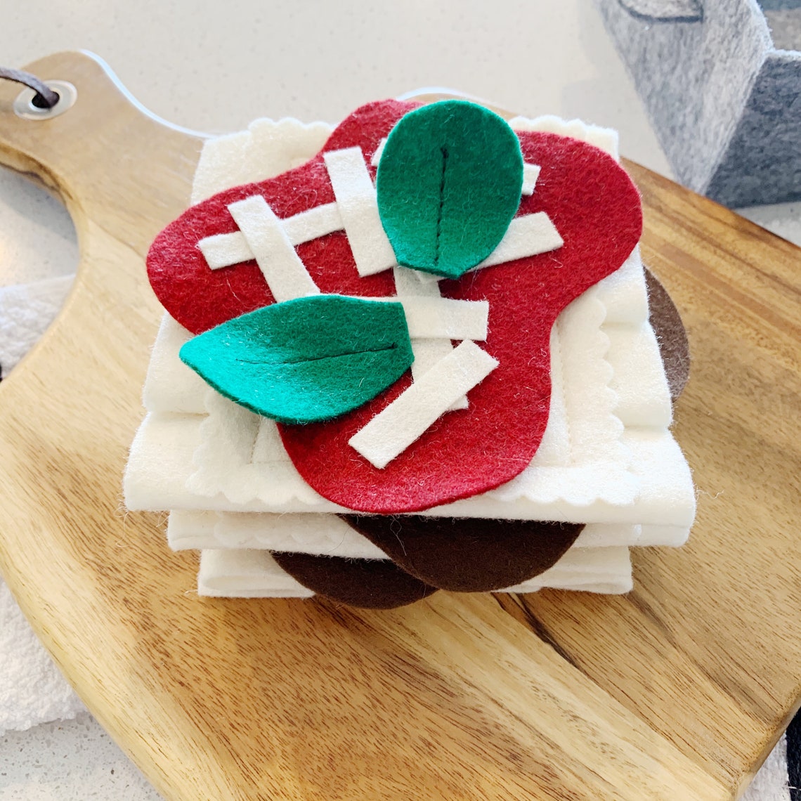 Felt Food Lasagna Pretend Play Food Pasta Play Shop Pretend - Etsy